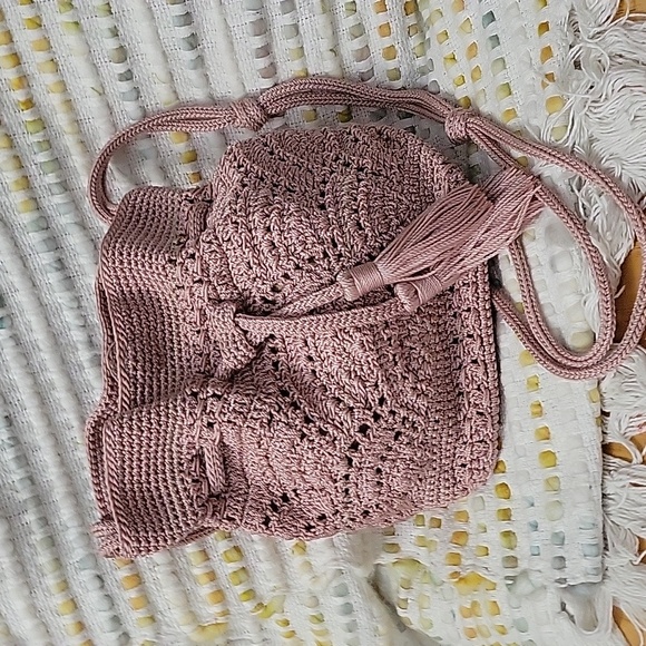 The Sak | Bags | The Sak Sayulita Crochet Drawstring Bucket Bag | Poshmark